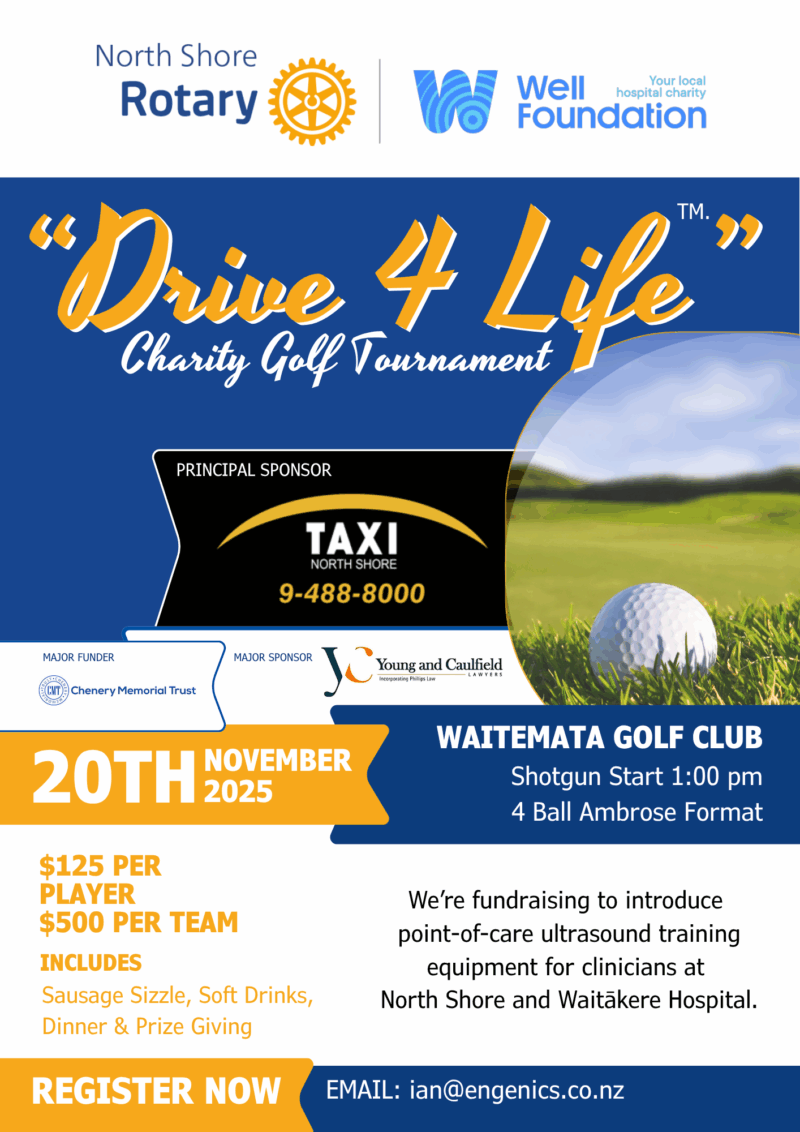 Drive 4 Life Charity Golf Tournament – North Shore Rotary